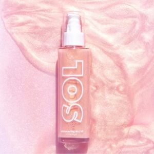 Colourpop | Bath & Body | Colourpop Sol Body Shimmering Dry Oil Pink ...